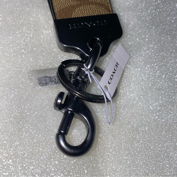 Coach | Accessories | Coach Loop Key Fob In Signature Canvas New | Poshmark